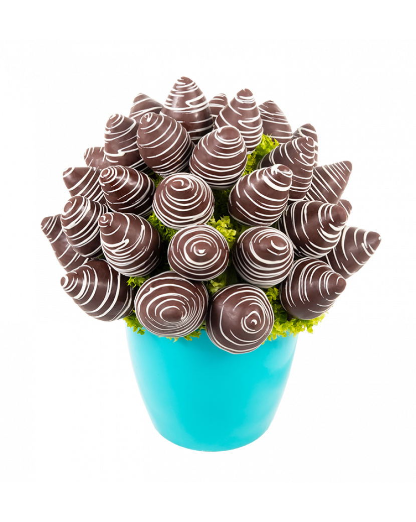 Kytice z jahod v čokoládě | Frutiko.cz